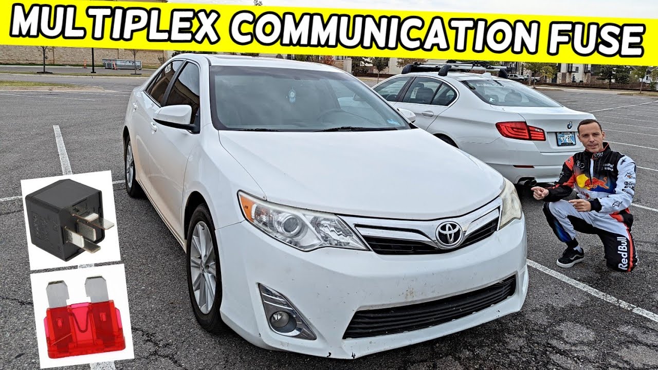 TOYOTA CAMRY MULTIPLEX COMMUNICATION SYSTEM FUSE LOCATION REPLACEMENT ...