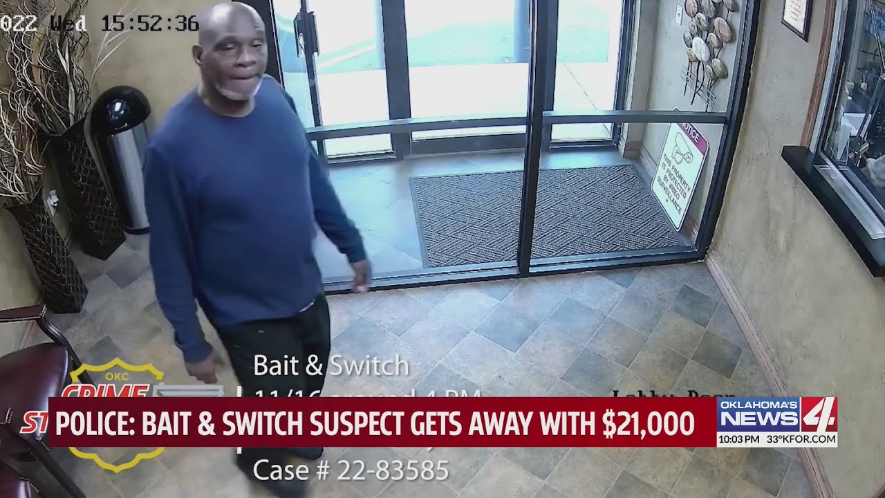 Police: Bait & switch suspect gets away with $21,000 - YouTube