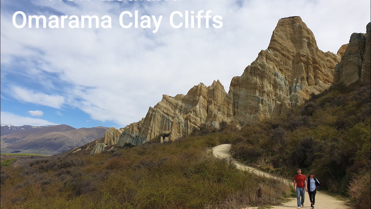The Clay Cliffs, Omarama - YouTube