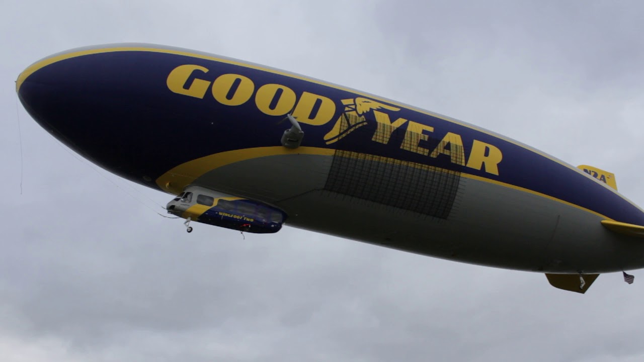 Goodyear's WIngfoot Two leaves Akron to head to Airship Operations in ...