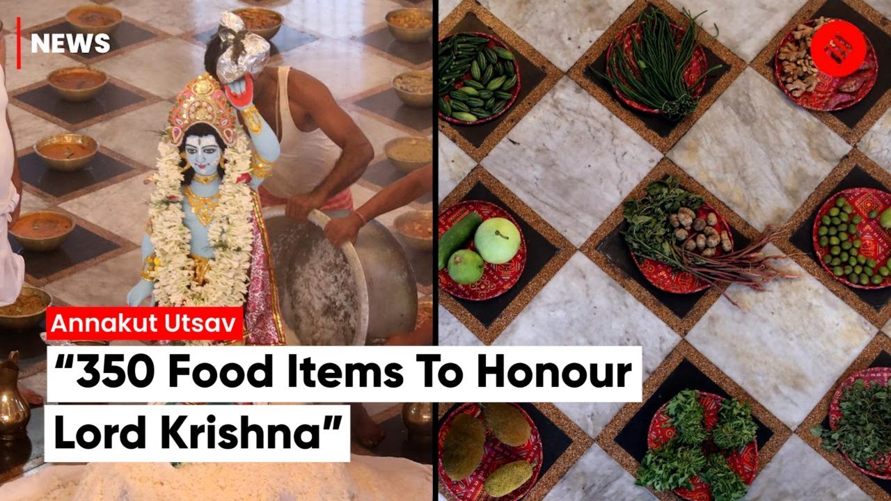 This 82-Year-Old Annakut Utsav Prepares 350 Dishes To Honour Lord ...