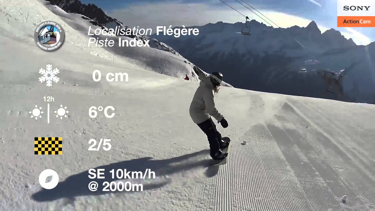 12/04/15: Chamonix Snow Report in association with Sony Action Cam ...