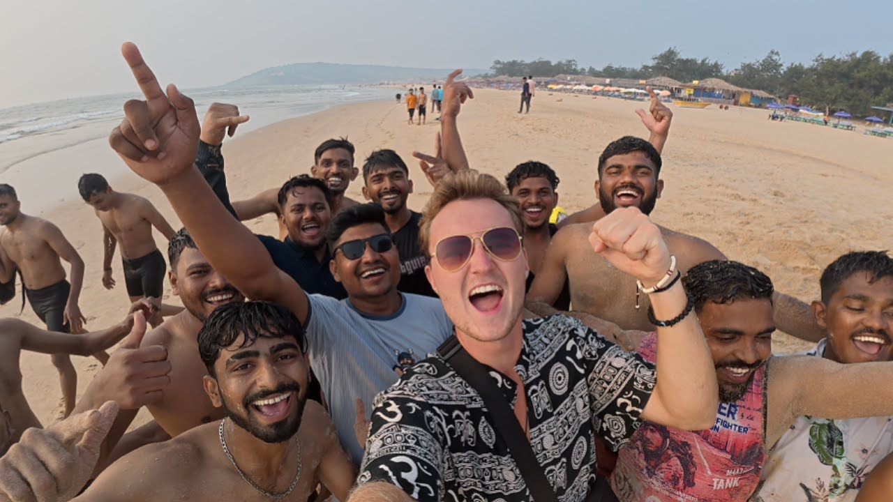 Welcome To India's Craziest Beach! 🇮🇳 - YouTube