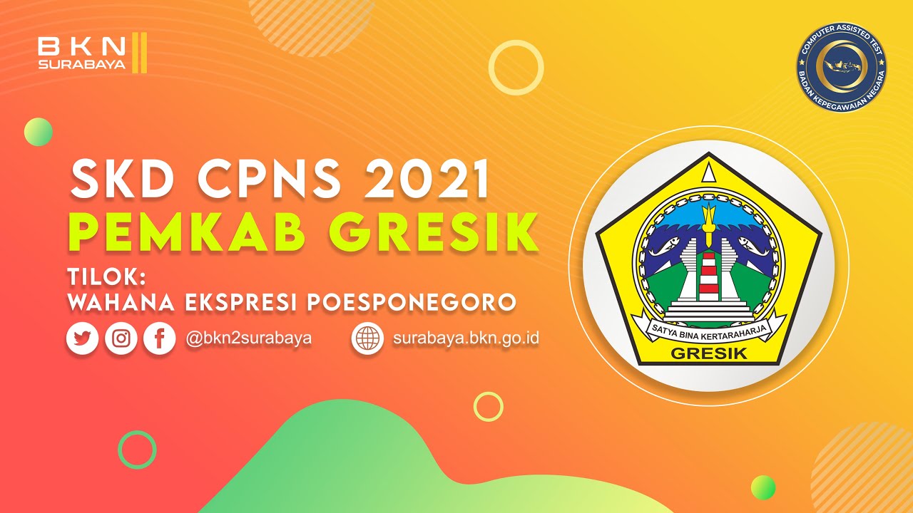 LIVE SCORE SKD PEMERINTAH KABUPATEN GRESIK [ SESI 1 ] TGL 26 SEPT 2021 ...