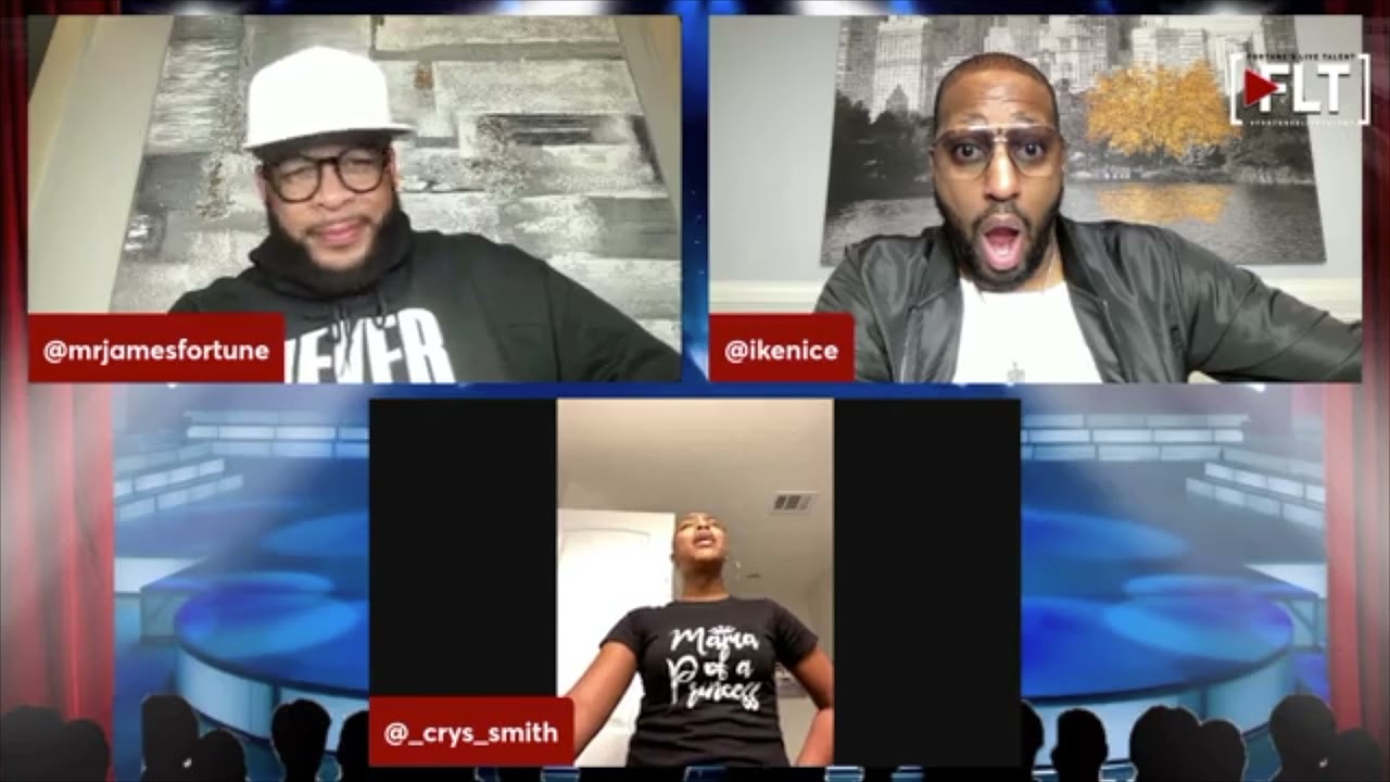 Crystal Smith on Fortunes Live Talent Singing I Need Thee/Never Let Me ...