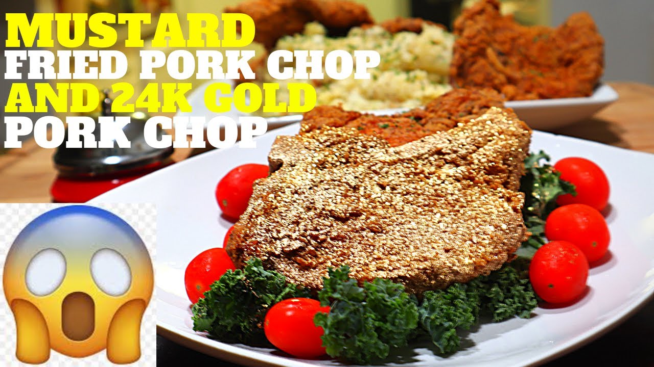 MUSTARD FRIED PORK CHOP | HOWTO MAKE DEEP FRIED MUSTARD PORK CHOP & 24K ...