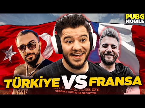 FRANSIZ ÖPÜCÜĞÜ!! TÜRKİYE vs FRANSA TURNUVA - PUBG Mobile