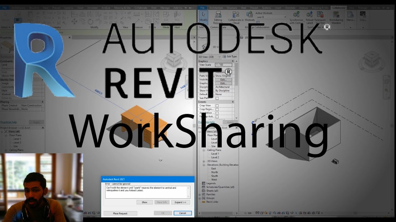 Work-sharing in Revit Best Explanation | Revit - YouTube
