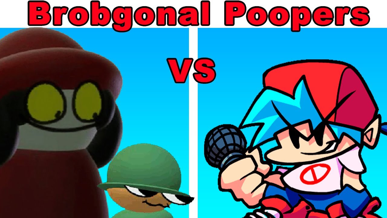 FNF vs Brobgonal Poopers High Effort Mod - YouTube