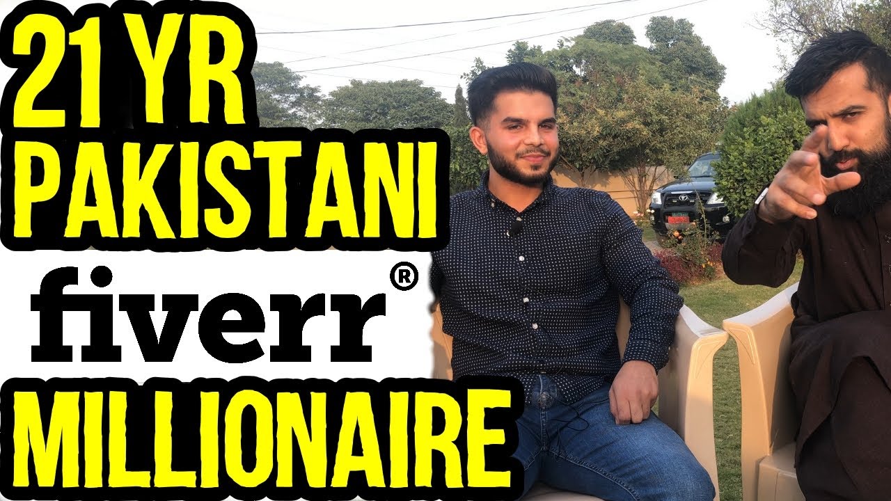 21 Yr Old Pakistani Fiverr Millionaire | 25-35 Lakhs a Month Income ...