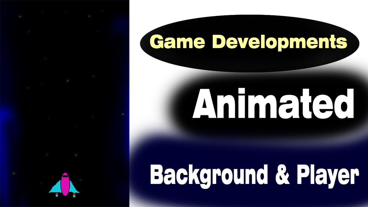 Game Development Tutorial - Create Animated Background And Player ...
