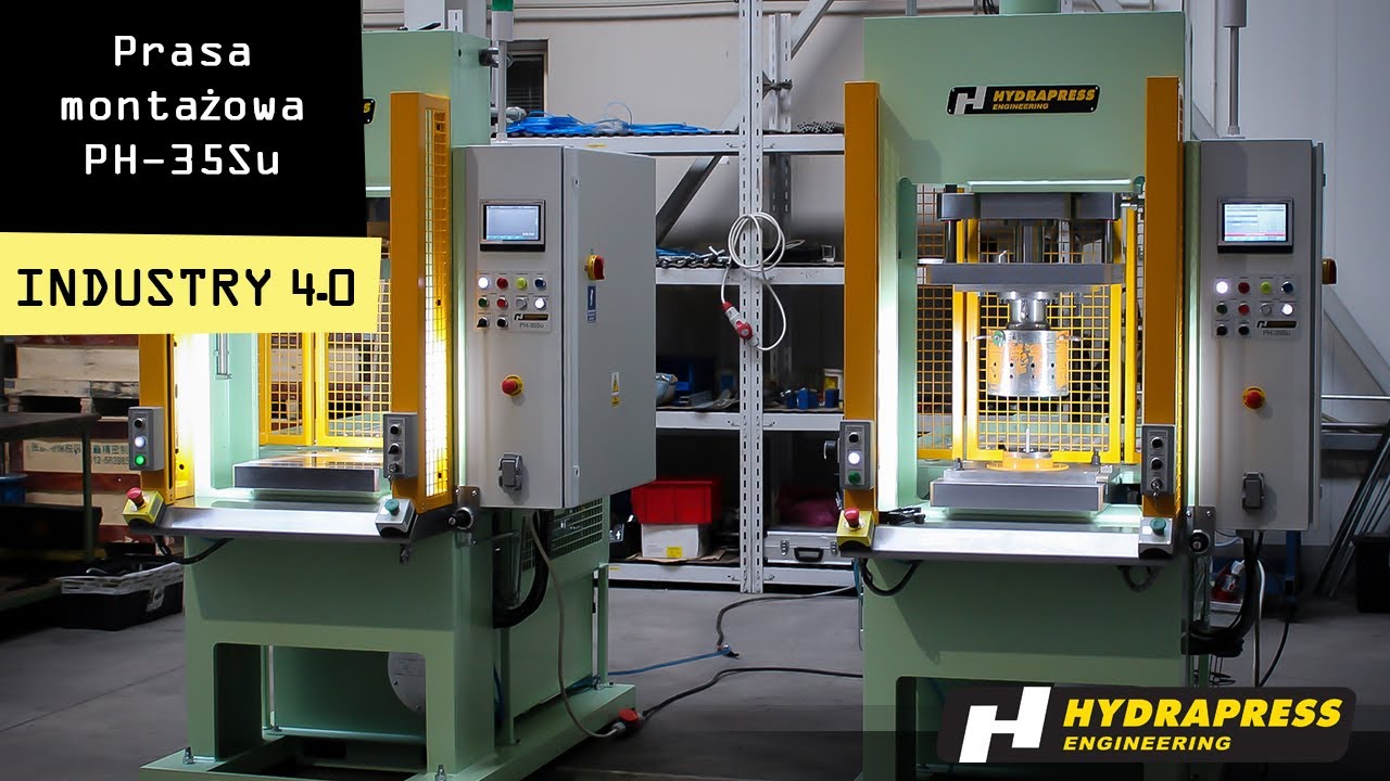 HYDRAPRESS PH-35Su hydraulic press | prasa hydrauliczna | hydraulische ...