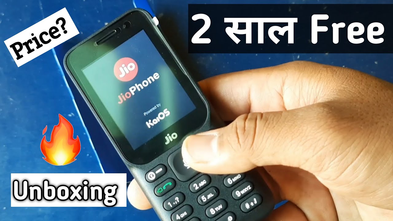 Jio Phone 2021 Unboxing & First Look || Jio Phone F320B Price and Plan ...