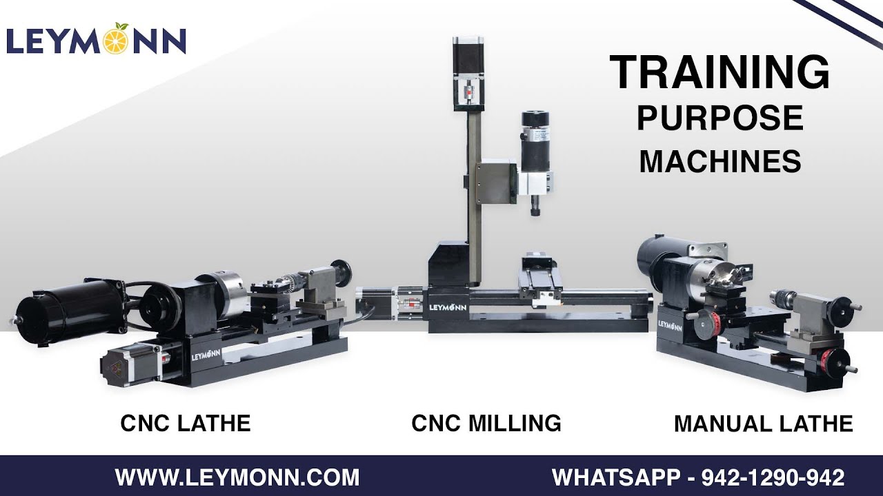 CNC Mini Lathe Machine | Trainer Lathe Machine | Tabletop Mini Lathe ...
