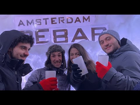 DÜNYANIN EN SOĞUK BARI | Xtra Cold Ice Bar Amsterdam