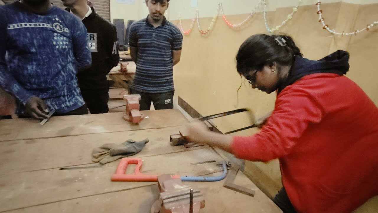 Fitter trade practical class in P2 - YouTube