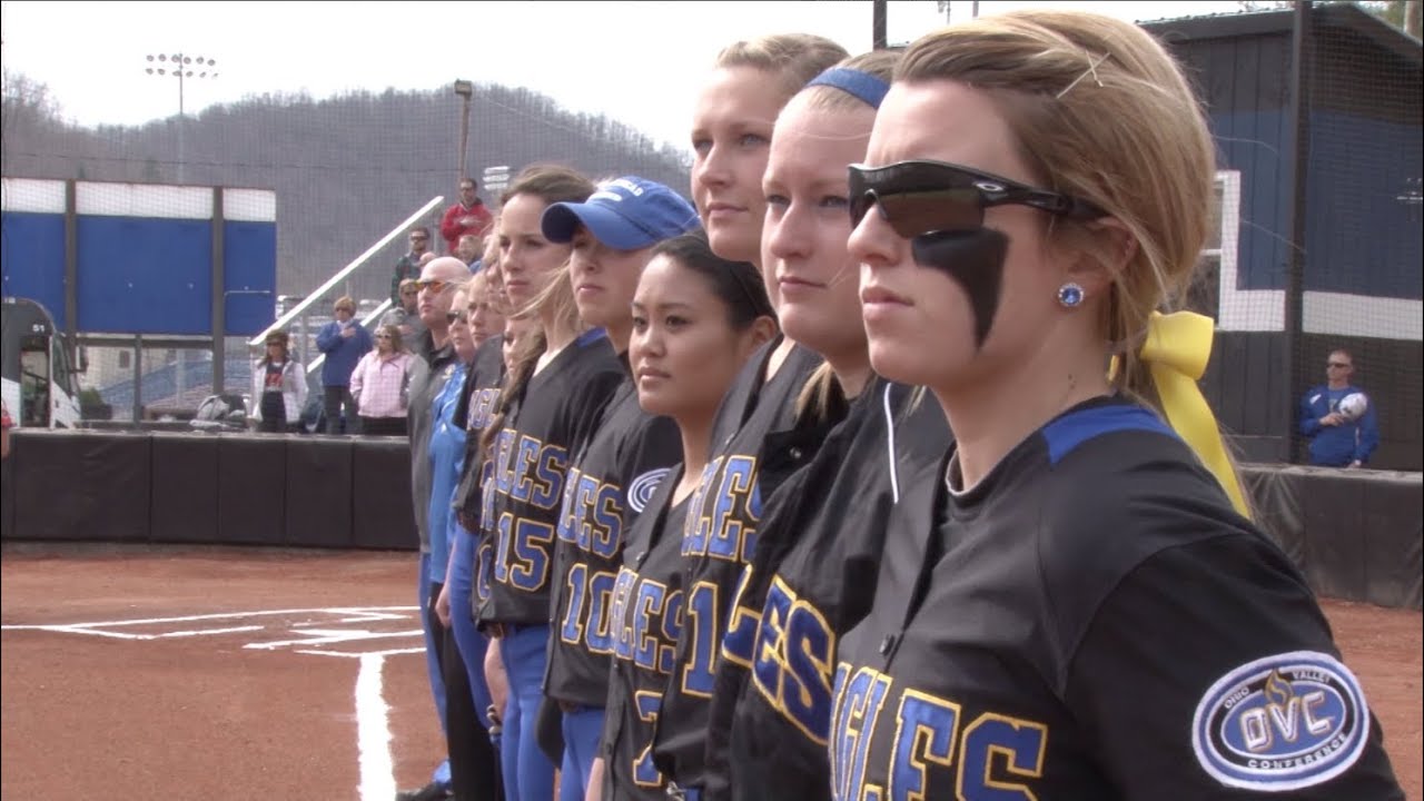 Morehead State Softball Highlights vs. UT Martin - YouTube