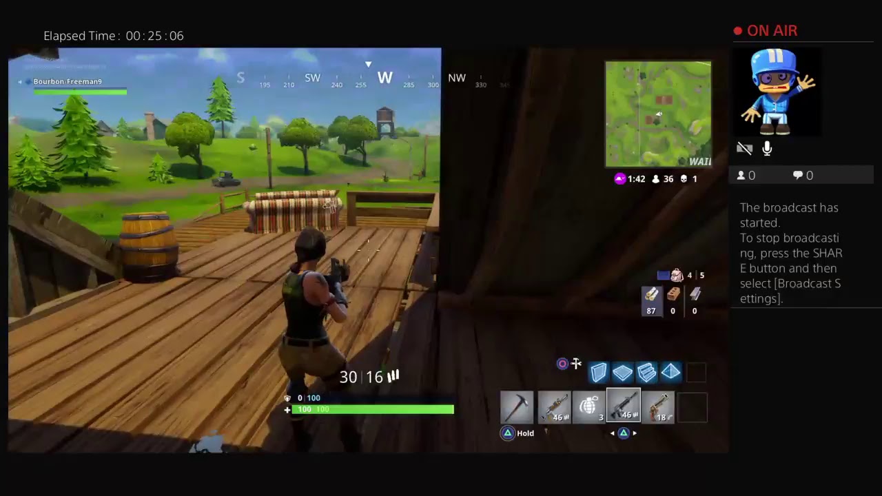 Bourbon-Freeman plays FORTNITE !!!!! - YouTube