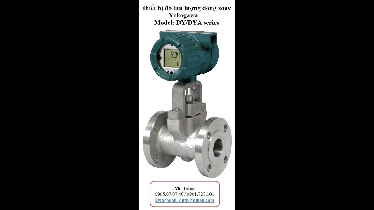 thiết bị đo lưu lượng dòng xoáy Yokogawa DY/DYA Series 0965070740 - YouTube