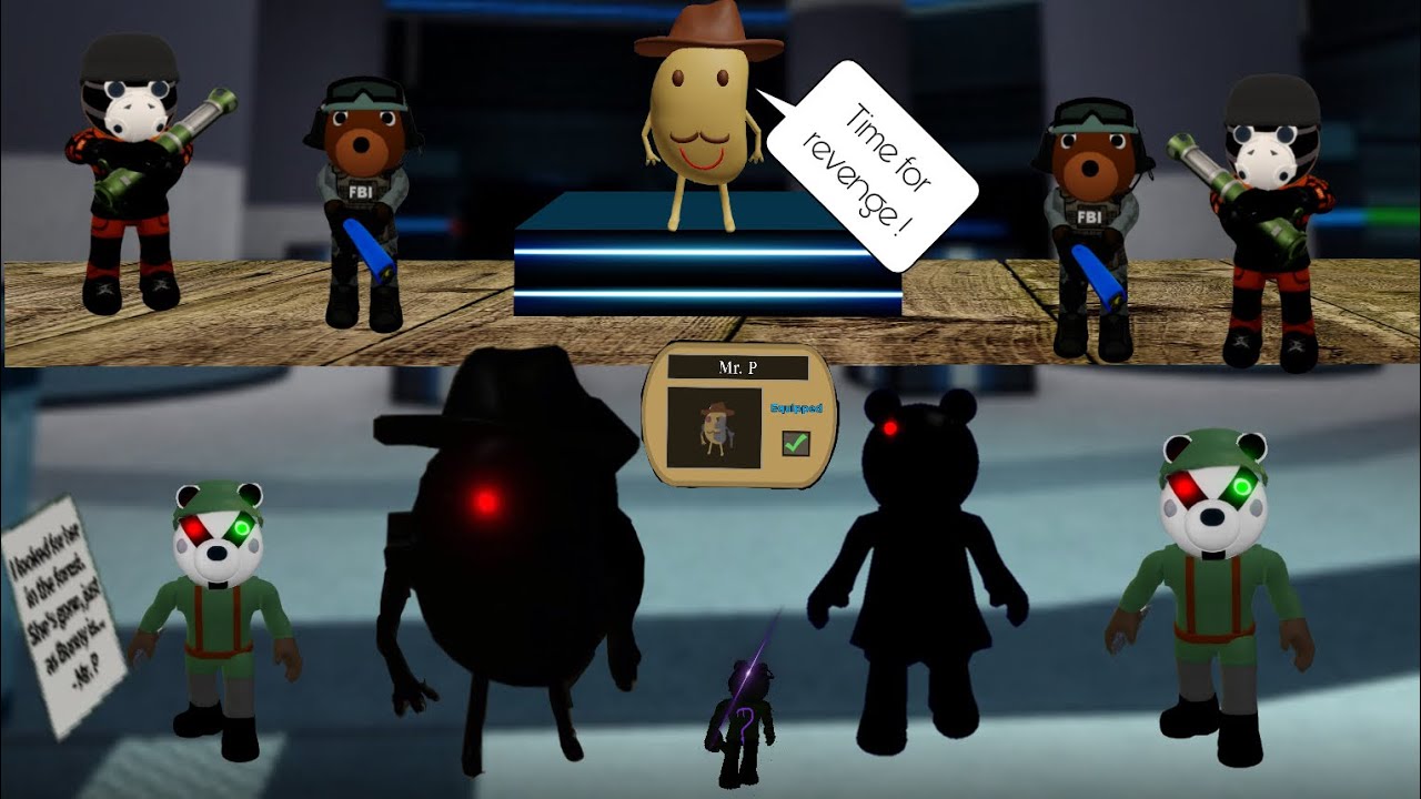 Roblox piggy how to get mr p in piggy + showcase - YouTube