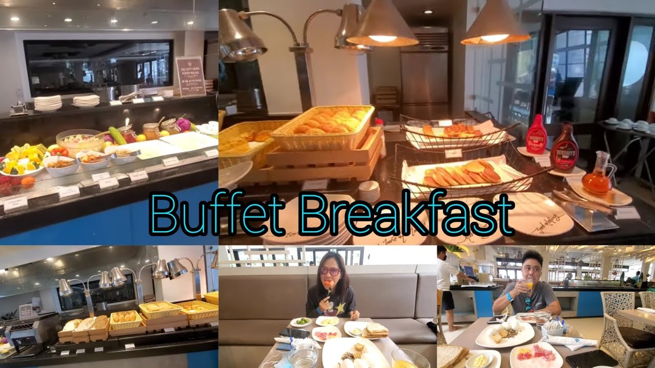 Buffet Breakfast| Henann Regency Resorts & Spa| day two - YouTube