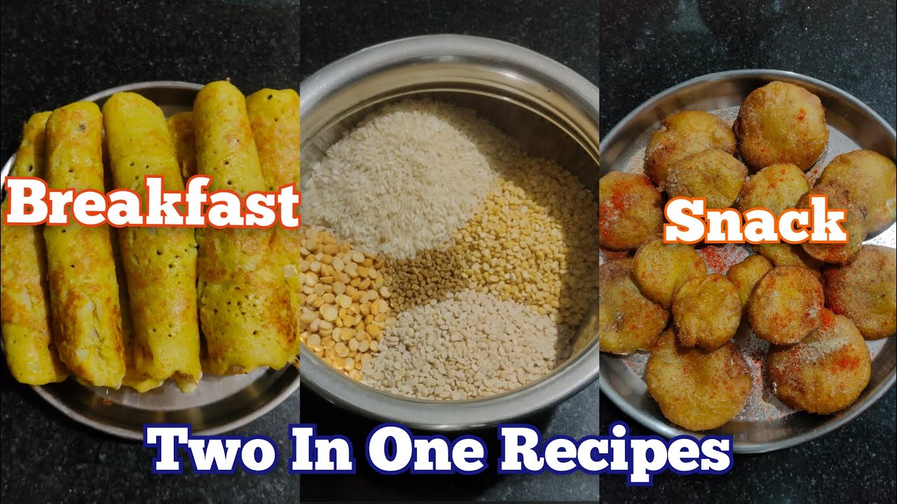 New Breakfast And Snack Two In One Recipes #nandascreativity - YouTube