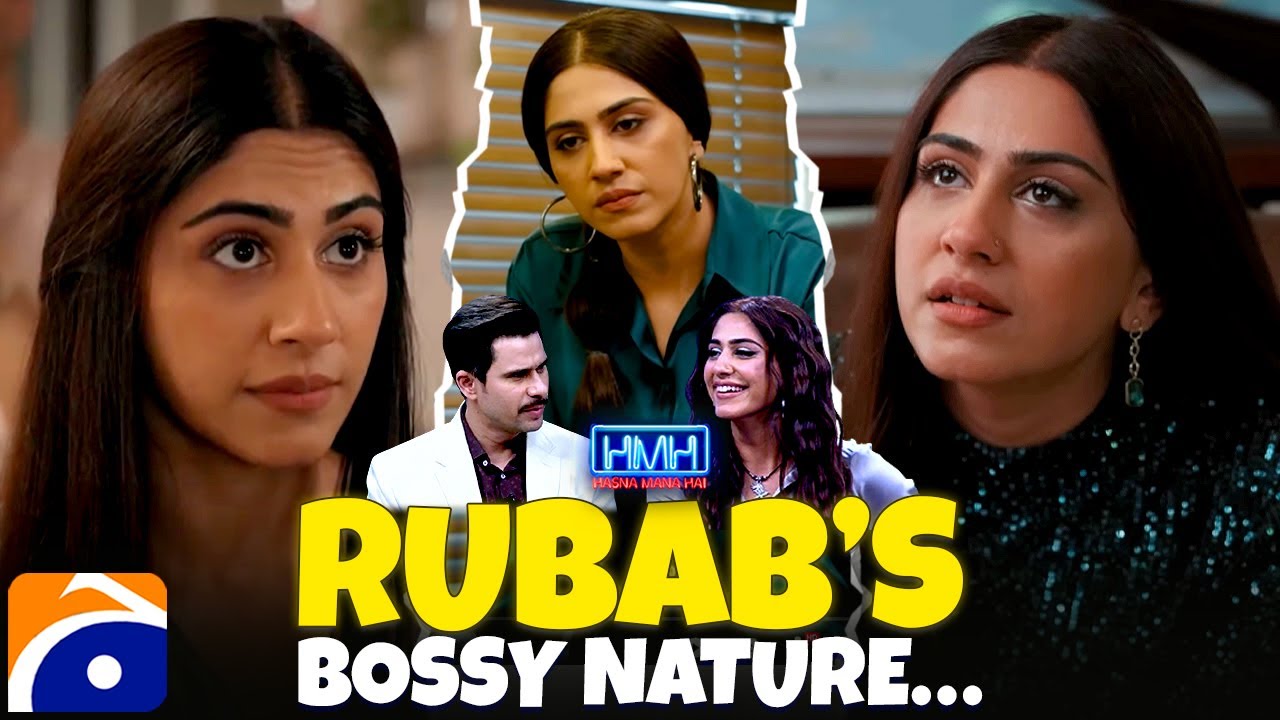 Rubab's Bossy Nature - Tabish Hashmi - Naeema Butt - Kabhi Main Kabhi Tum - Hasna Mana Hai - YouTube
