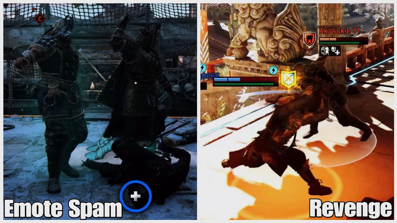 POV You Got Emote Spammed - For Honor Dominion 94 - YouTube