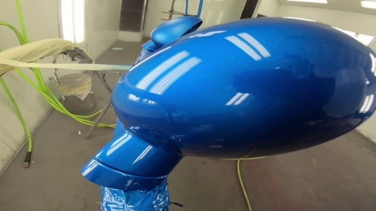 Crysler Crossfire 2 Tone Paint Job Full Video Laying Clear Ppg Refinish ...