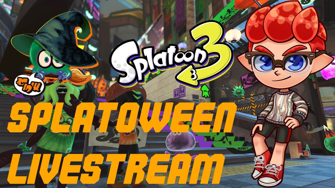 SPLATOON 3 SPLATOWEEN SPLATFEST! TEAM WIZARD FTW! - YouTube