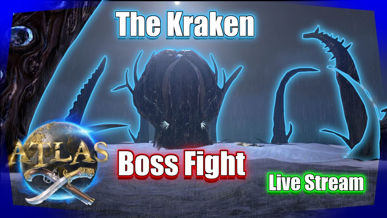 ATLAS | The Kraken Boss Fight | Stream VOD | Atlas Official PvE - YouTube