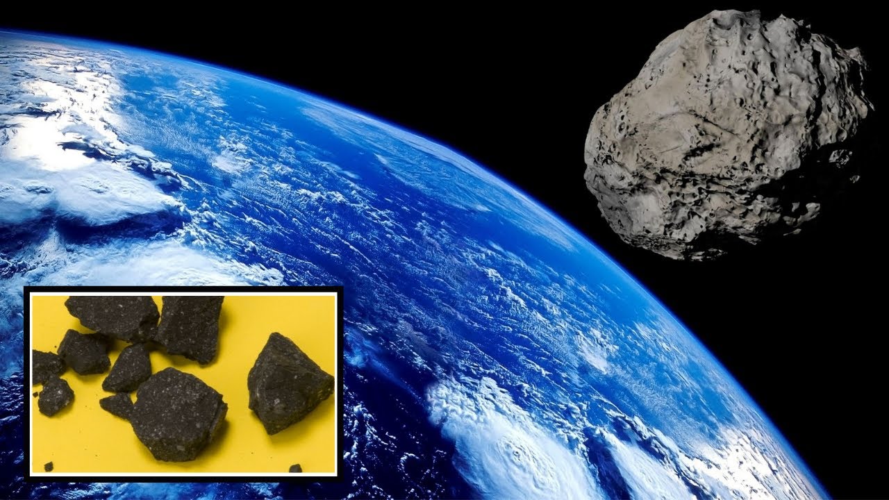 Fluid Water Found Inside of a 4.6-Billion-Year-Old Meteorite - YouTube