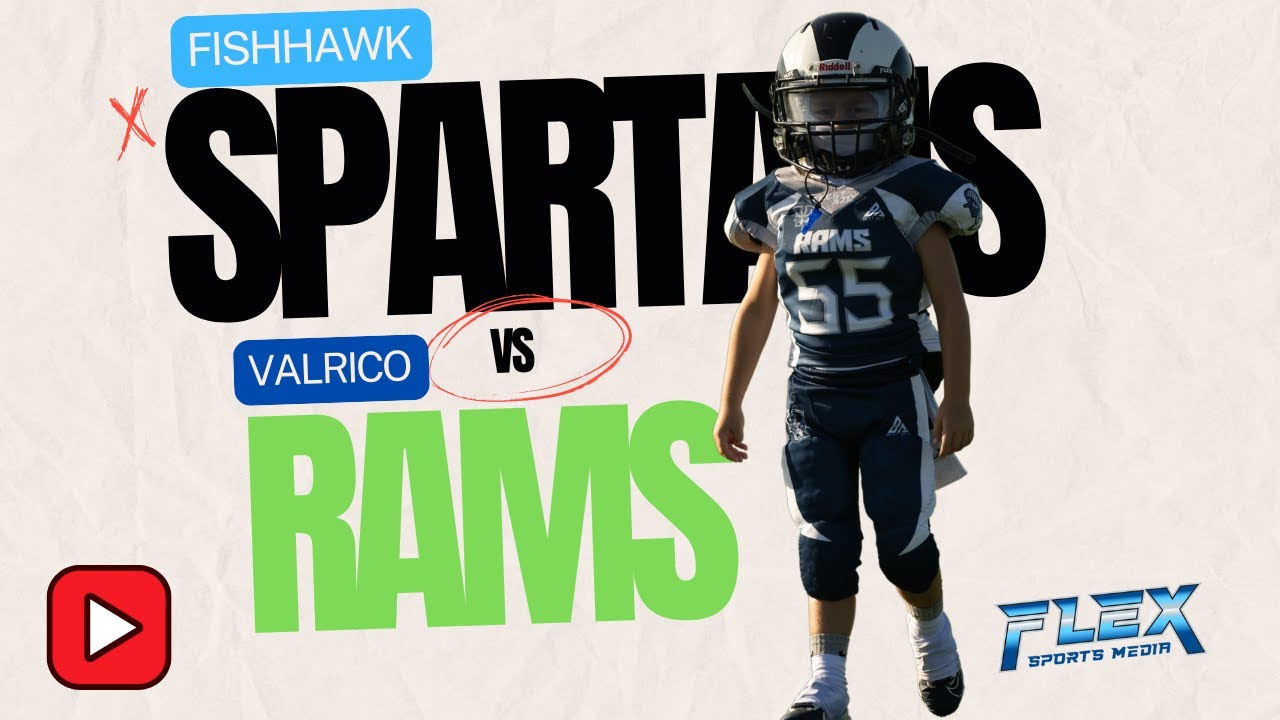 🏈 Dominant Display: 6u Valrico Rams vs. 6u Fishhawk Spartans | Full ...