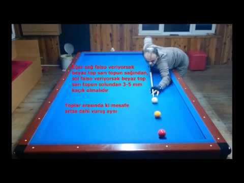 3 Top Karambol Bilardo eğitimi, Toplar Asker (Aynı Hizada) Olursa