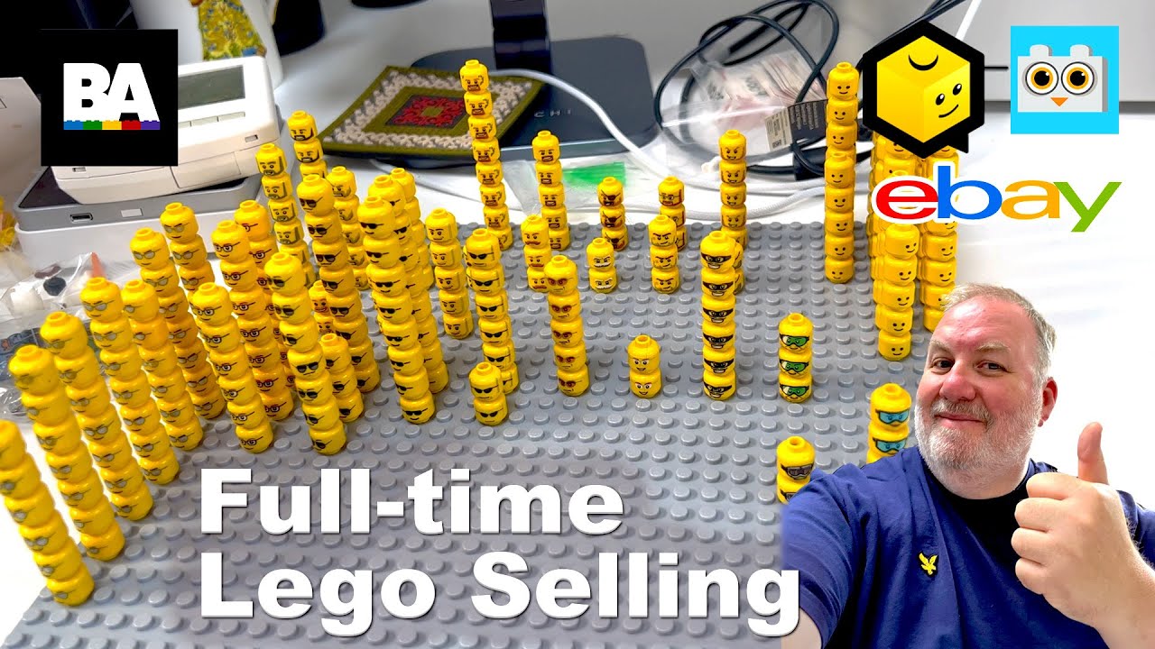 VLOG92 - Bulk Lego Sort, Adding Heads to Bricklink, Another Visit to ...