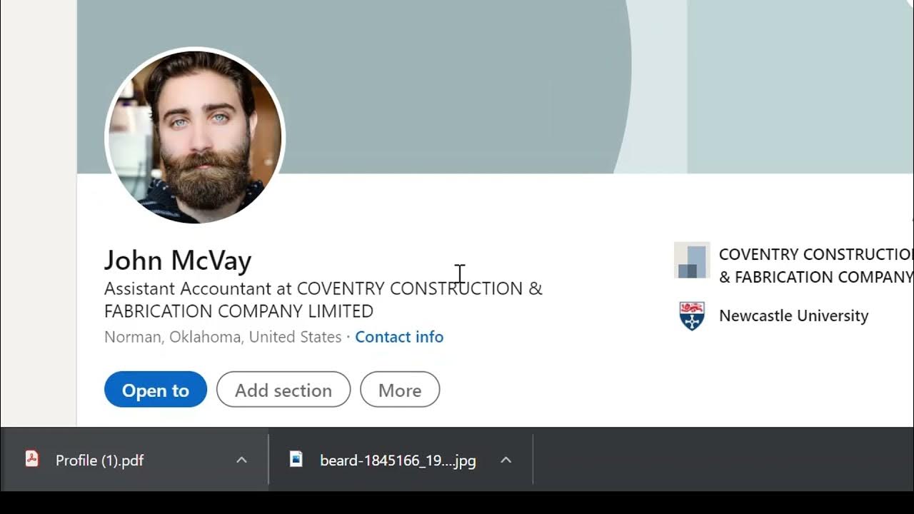 How to share your LinkedIn profile - YouTube