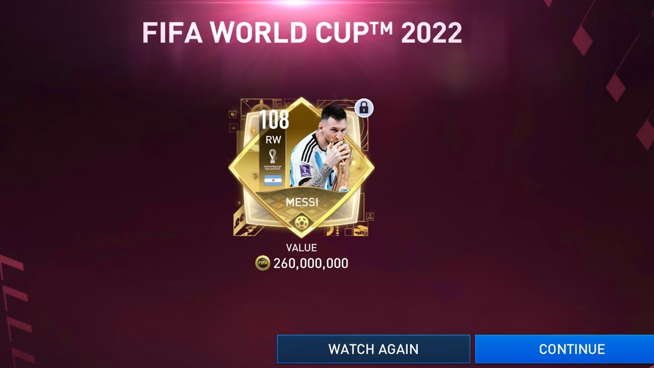 I PACKED THE TOTT MESSI IN FIFA MOBILE 22 RAREST CARD OF THE GAME 🐐🐐😃😍 ...
