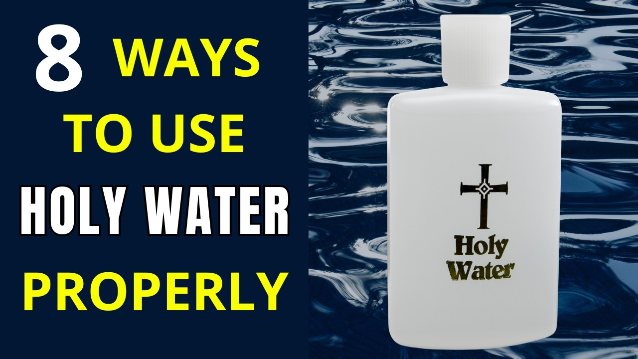 Why Every Catholic Must Use Holy Water Daily! - YouTube