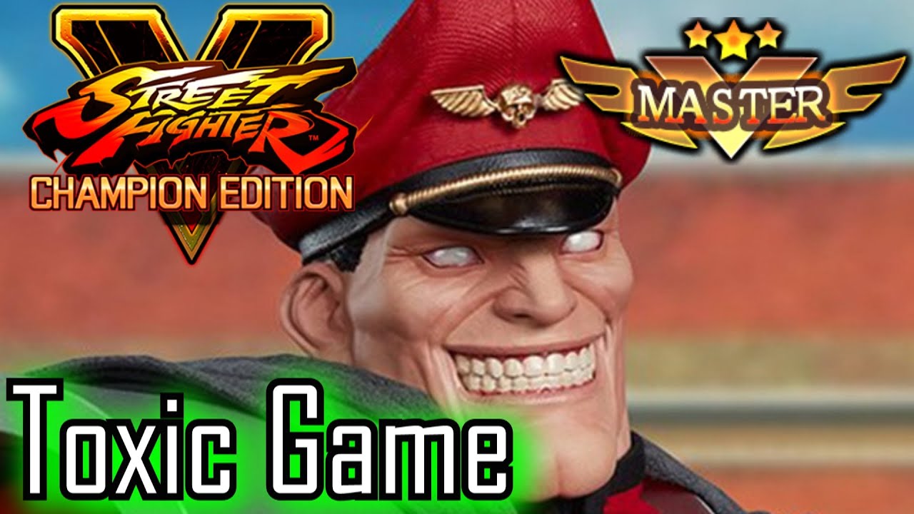 SFV TheGodOrpheus toxic game versus MASTER RANK Bison - YouTube