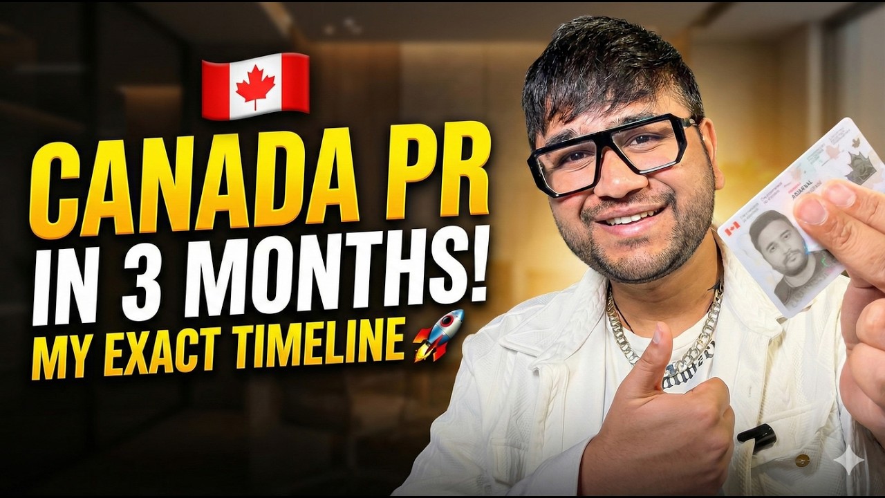 🇨🇦 Canada PR in Just 3 Months | My Exact PR Timeline (ITA to PR Card ...