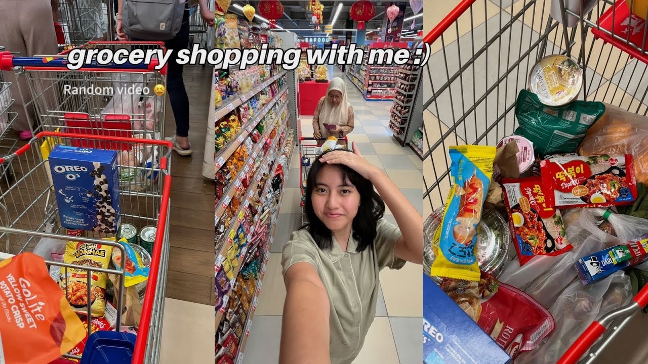 grocery shopping with me : random vlog | Vlog 3 - YouTube
