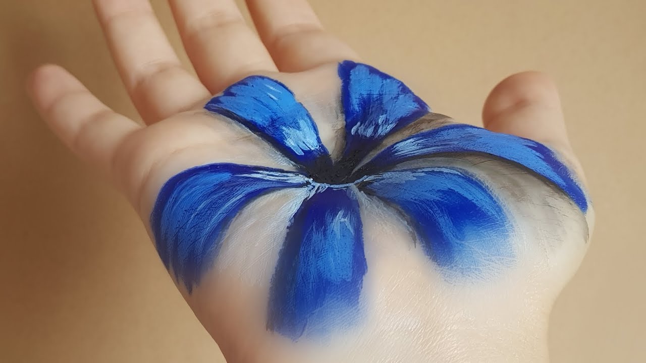 EASY TRICK ART ON HAND - COOL 3D HOLE OPTICAL ILLUSION || HOW TO DRAW ...