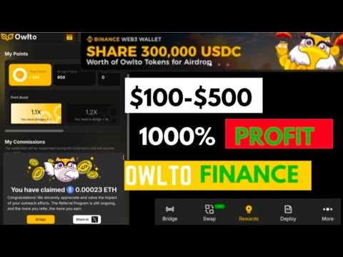 Owlto Finance_Binance New Offer - YouTube