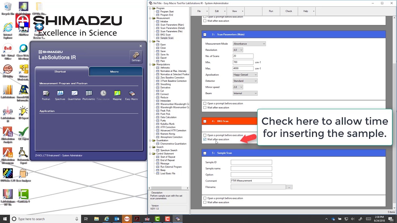 LabSolutions IR Video - Making a Macro - YouTube
