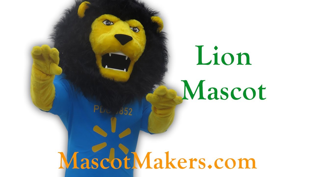 Walmart Lion Mascot Costume | Mascot Makers - Custom mascots and characters