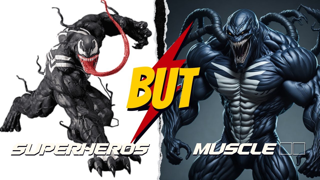 MUSCLEVENGERS AND SUPERHEROS - All Characters AI #avengers #marvel # ...