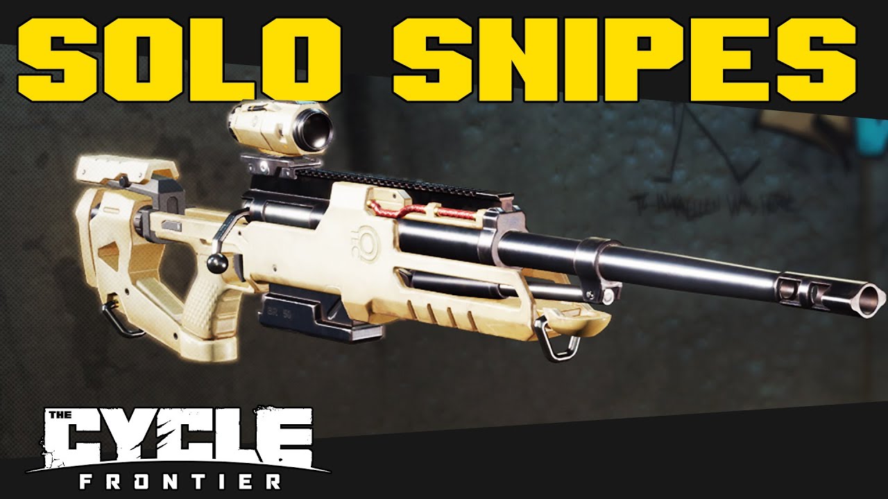 THIS STARTING WEAPON IS INSANE (Solo Sniping) - The Cycle: Frontier ...