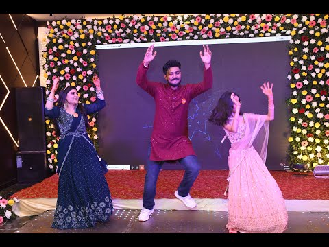 Ainwayi Ainwayi Song Sangeet Performance by Bride's brother and sisters  #dance #sangeetperformace