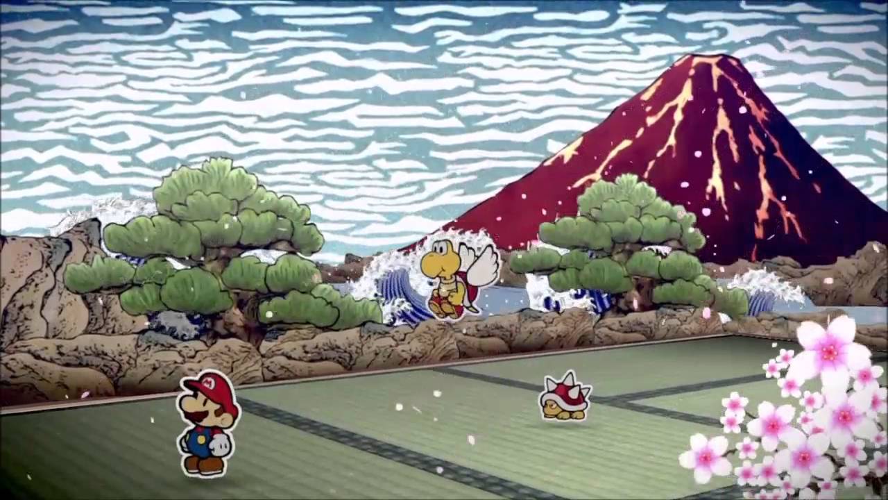 Paper Mario : Color Splash - Combat de boss - Morton - Wii U - YouTube