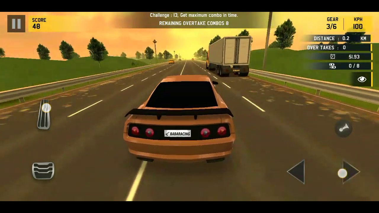 13 challenge complete, Get maximum combo in time. REMAINING OVERTAKE ...